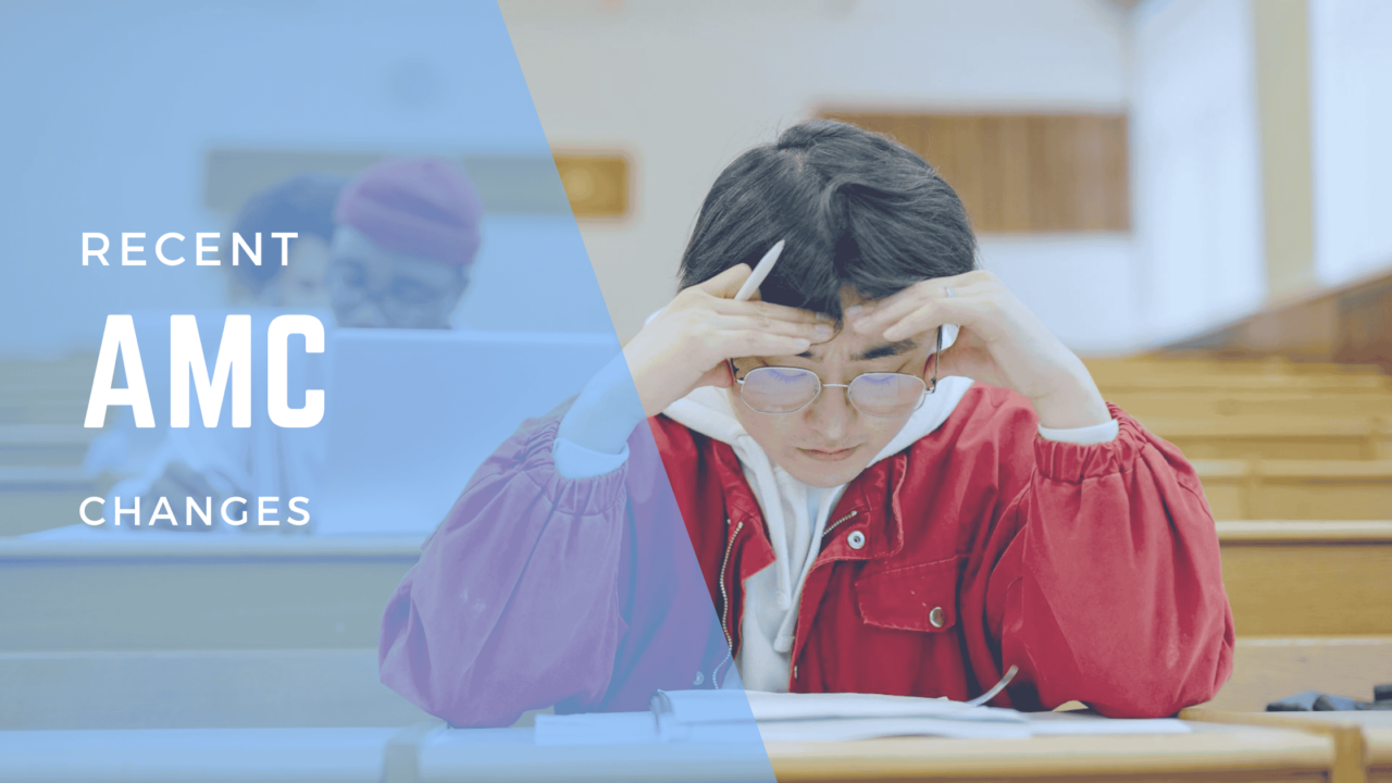 Recent AMC changes | Wes Carroll Tutoring & Coaching